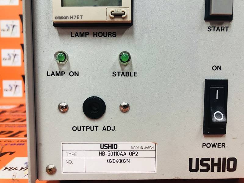 USHIO HB-50110AA MERCURY LAMP POWER SUPPLY - PLC DCS SERVO Control MOTOR POWER SUPPLY IPC ROBOT